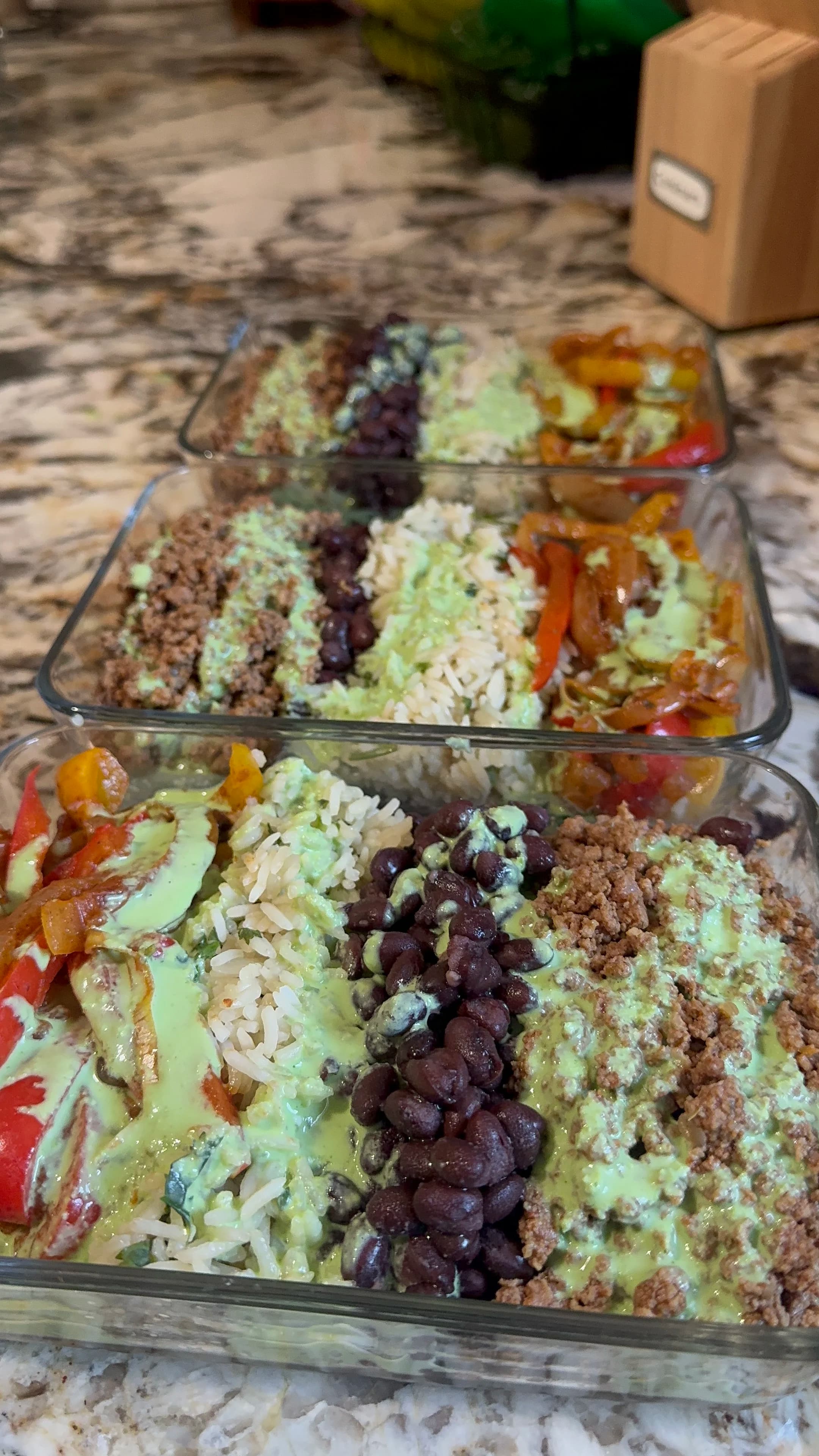 High protein taco bowl by elizabethsalazarrr